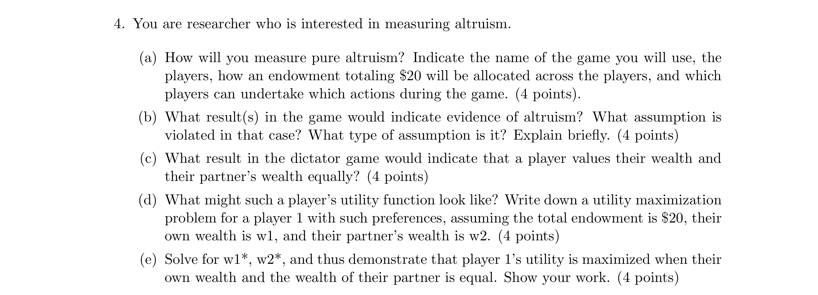 Solved You are researcher who is interested in measuring | Chegg.com