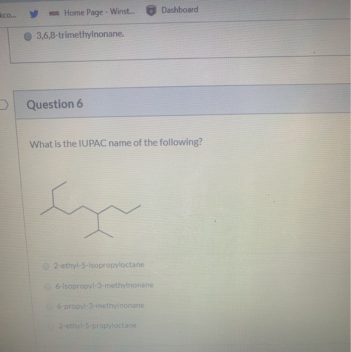 Solved quickco... M Home Page - Winst... Dashboard Question | Chegg.com