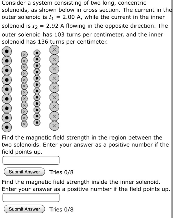Solved Consider a system consisting of two long, concentric | Chegg.com