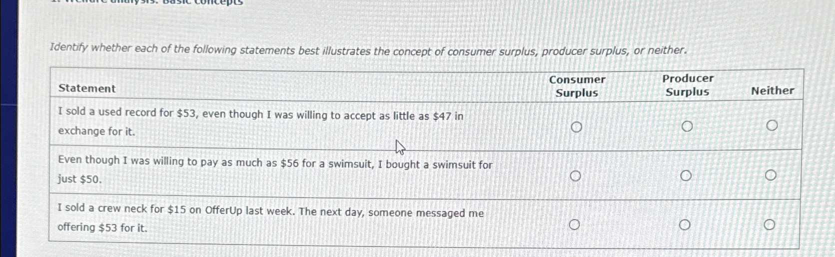Solved Identify whether each of the following statements | Chegg.com