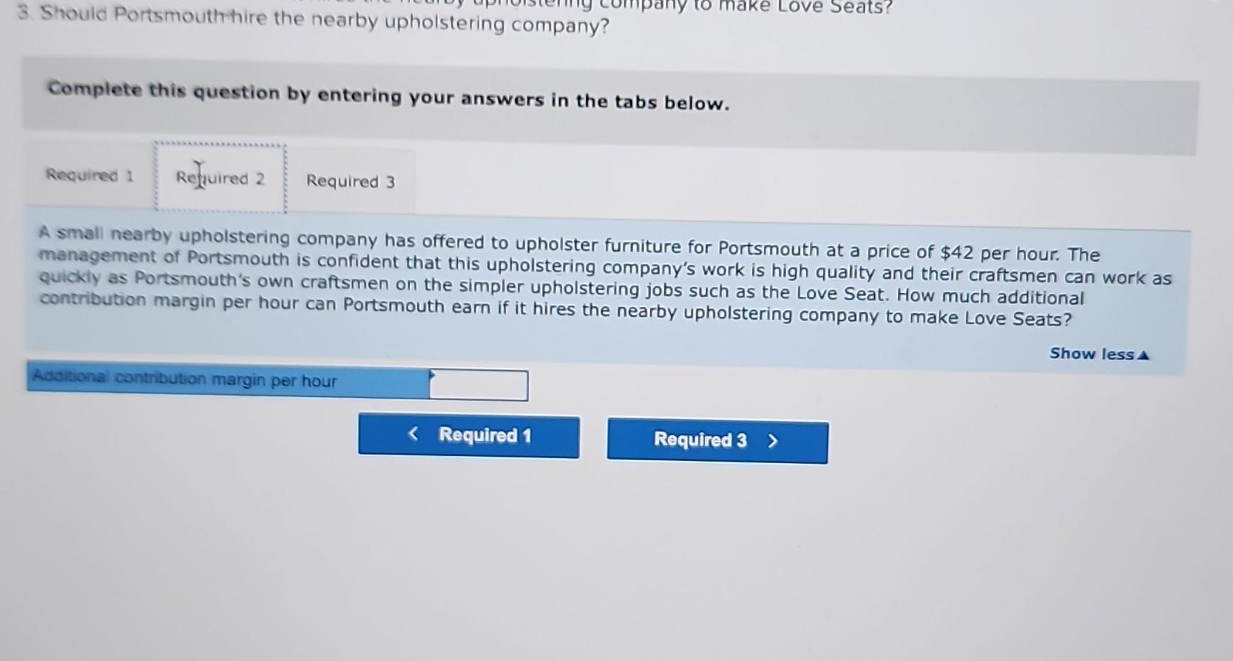 Solved Exercise 13-6 (Algo) Managing a Constrained Resource | Chegg.com