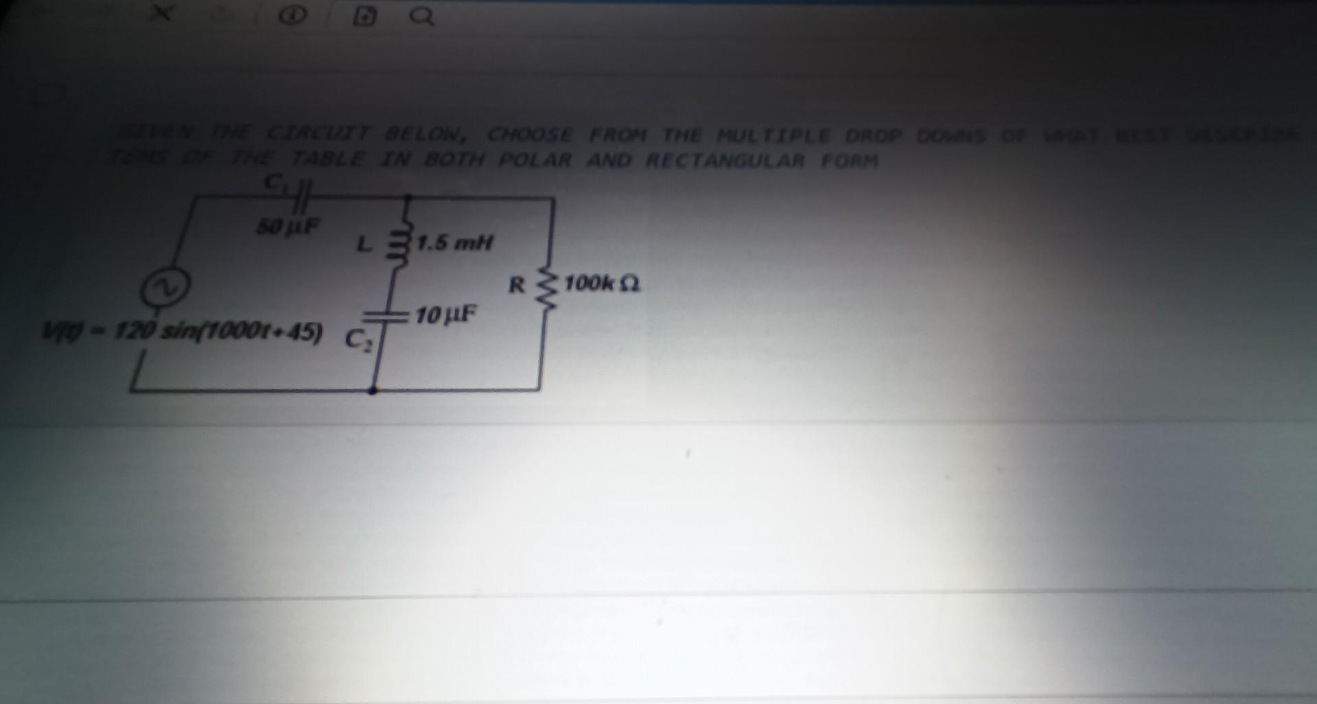 Solved [ Select) [Select] [Select] [ Select] [Select] [ | Chegg.com