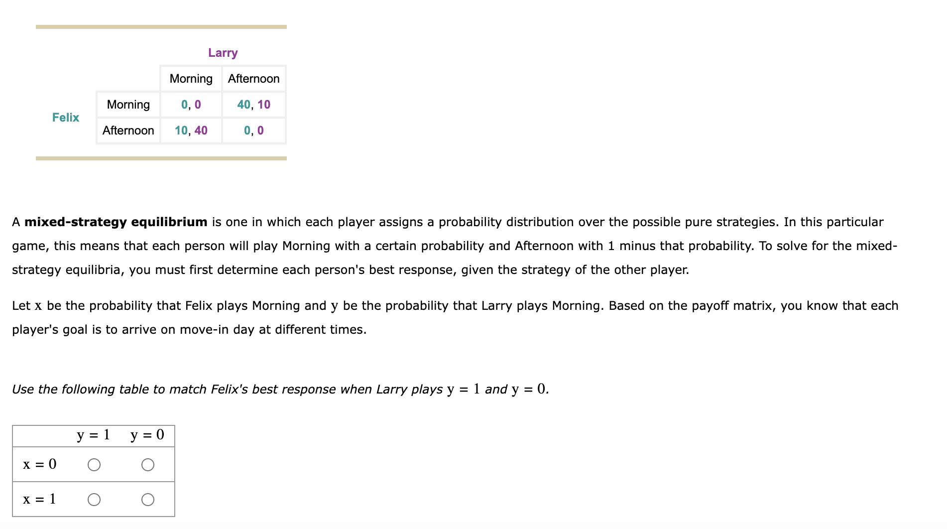 Solved Larry Just like any other undergraduate student, | Chegg.com