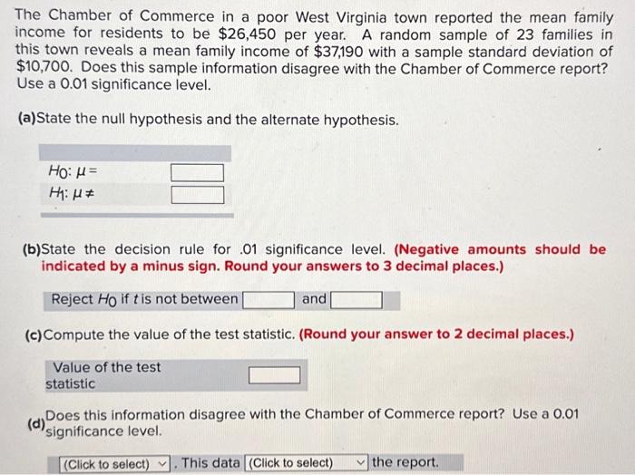 Solved d) click to select reject ho or do not reject ho. | Chegg.com