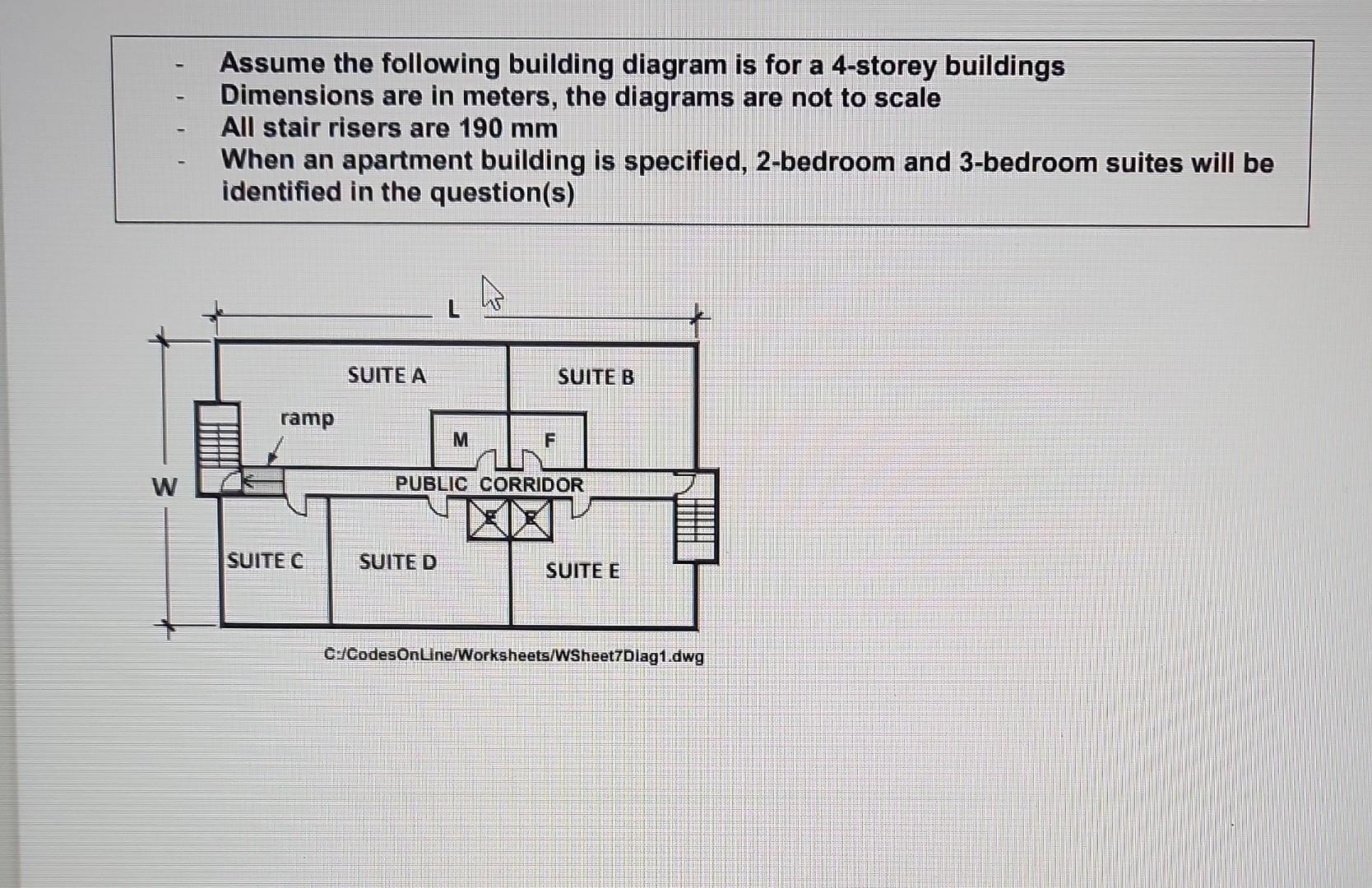 Solved The fourth storey of this "Hospital" building | Chegg.com