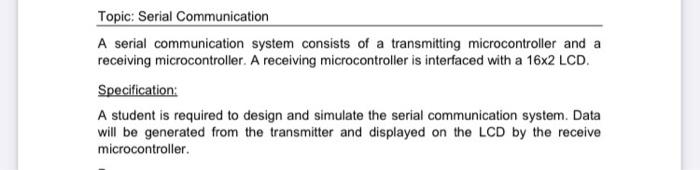 Solved A serial communication system consists of a | Chegg.com