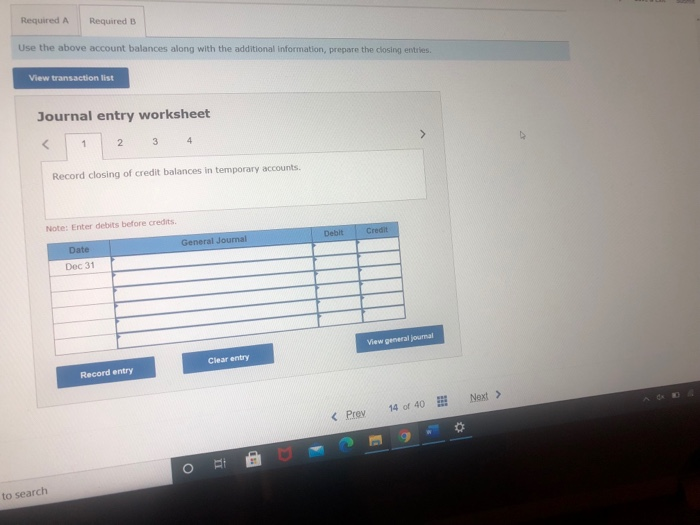 Solved The following list includes selected permanent | Chegg.com