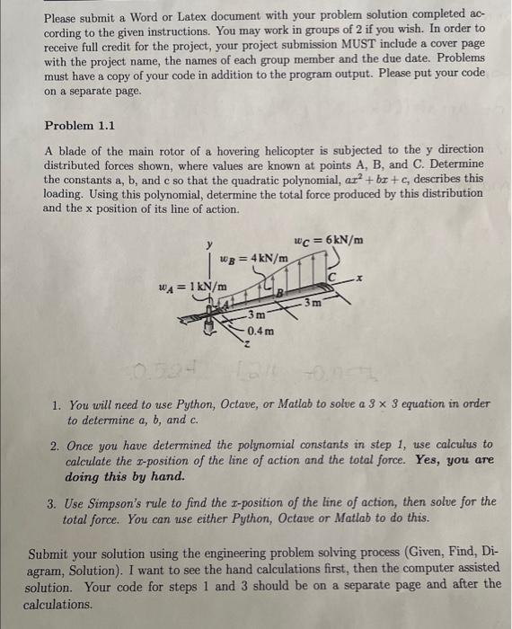 Solved I need to write python code to get the determinants | Chegg.com