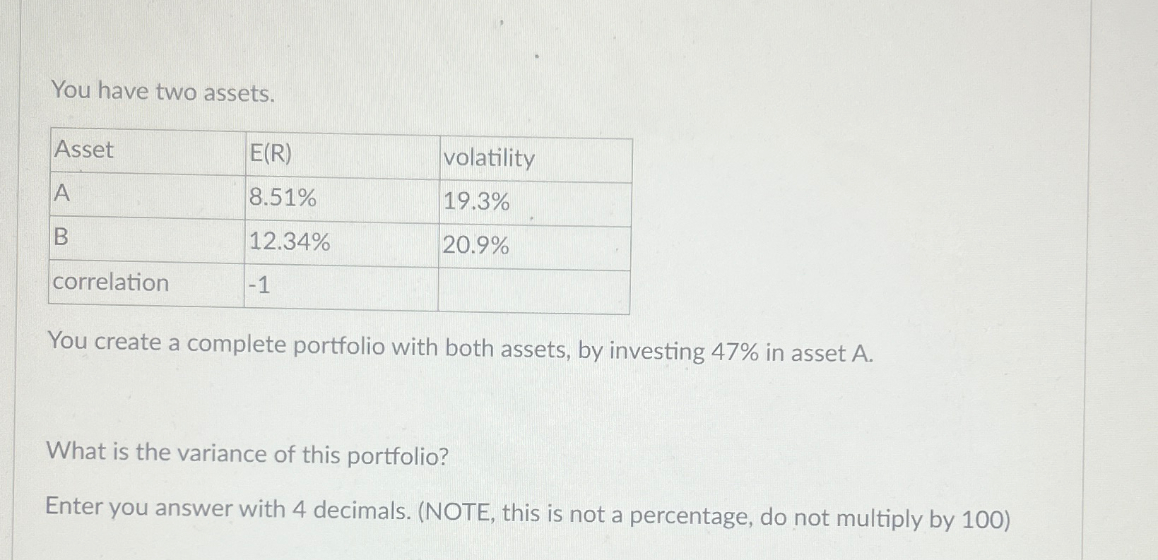 You have two | Chegg.com