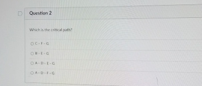 Solved Part 1. ﻿Proisct MaragermentQuestion 2Which is the | Chegg.com