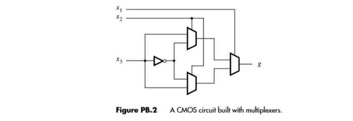 Solved B.3 (a) Show that the circuit in Figure PB.3 is | Chegg.com