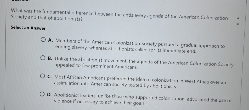 Solved What was the fundamental difference between the | Chegg.com