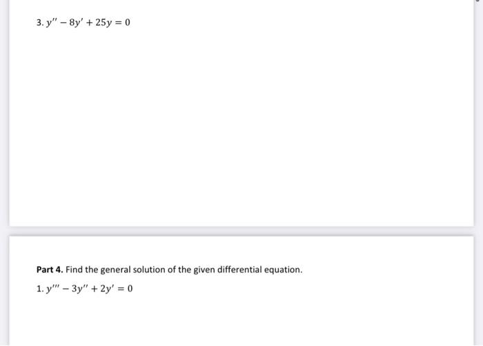 Solved Part 1. Verify that the given functions form a | Chegg.com