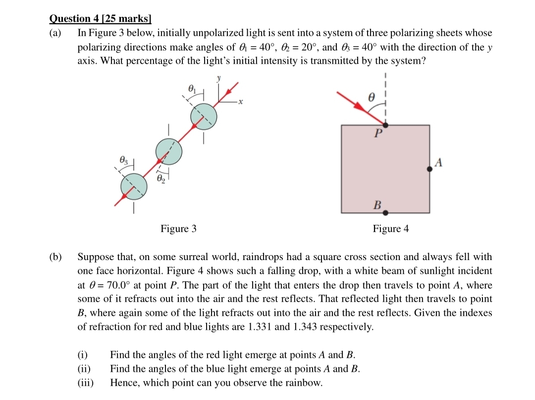 Solved Question 4 [ 25 ﻿marks](a) ﻿In Figure 3 ﻿below, | Chegg.com