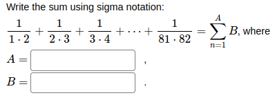 Solved Write the sum using sigma | Chegg.com