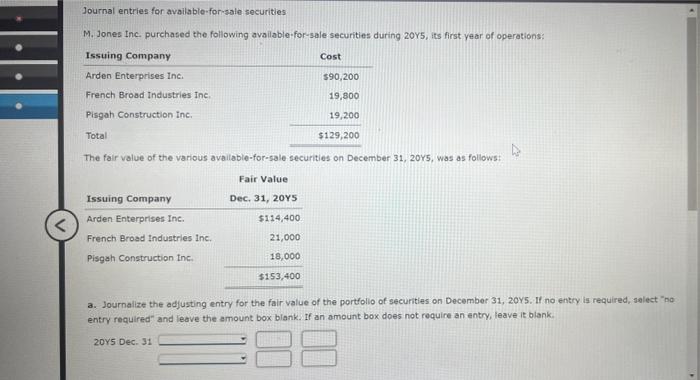 Solved Interest for bond (held-to-maturity) investments On | Chegg.com