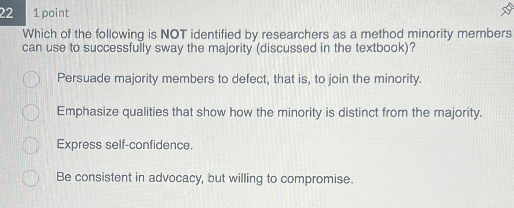 Solved 221 ﻿pointWhich of the following is NOT identified by | Chegg.com