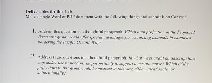 Deliverables for this Lab Make a single Word or PDF | Chegg.com