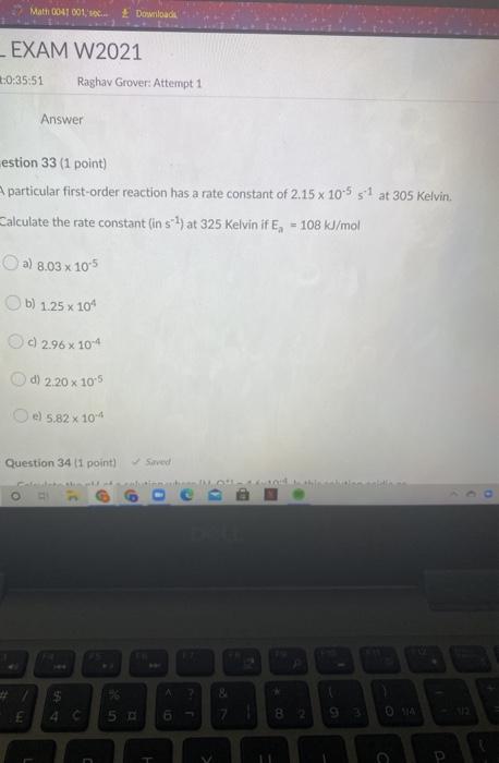 Solved Math 004 001, Download _EXAM W2021 10:35:51 Raghav | Chegg.com