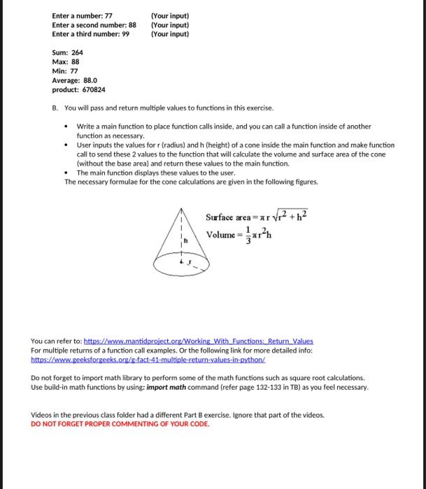 Solved OBJECTIVES: - Create and use custom functions - Pass | Chegg.com