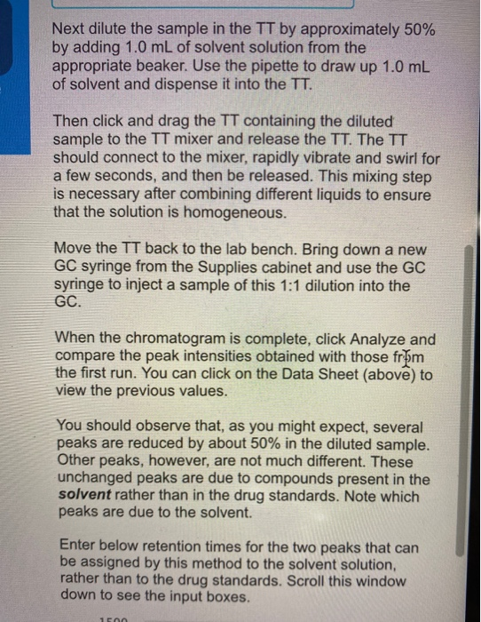 Solved Intro Experimental Discussion 13 Experimental Data | Chegg.com
