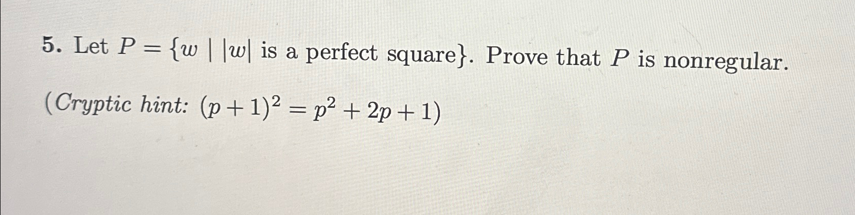 Solved Let is a perfect square | Chegg.com