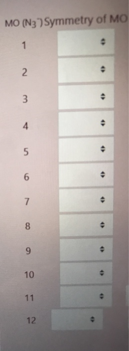 azide ion, N3 is a linear molecule and its a | Chegg.com