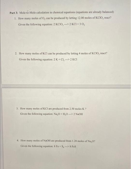Solved Chapter 5 Homework #1 Molar mass, mass-to-mole | Chegg.com