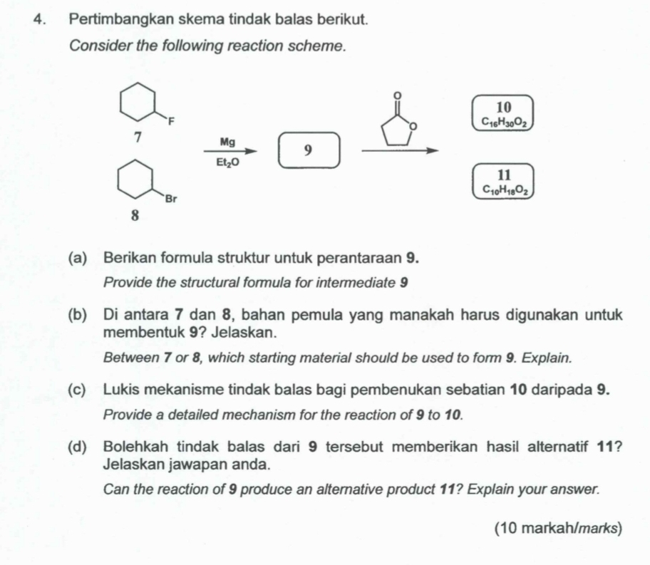 [Solved]: Pertimbangkan skema tindak balas berikut. Consider