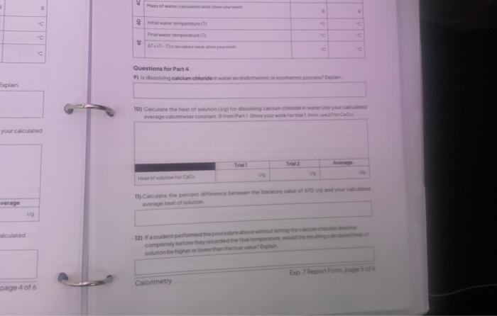 Questient fos Part 4 10) Caicate the finat at taition | Chegg.com