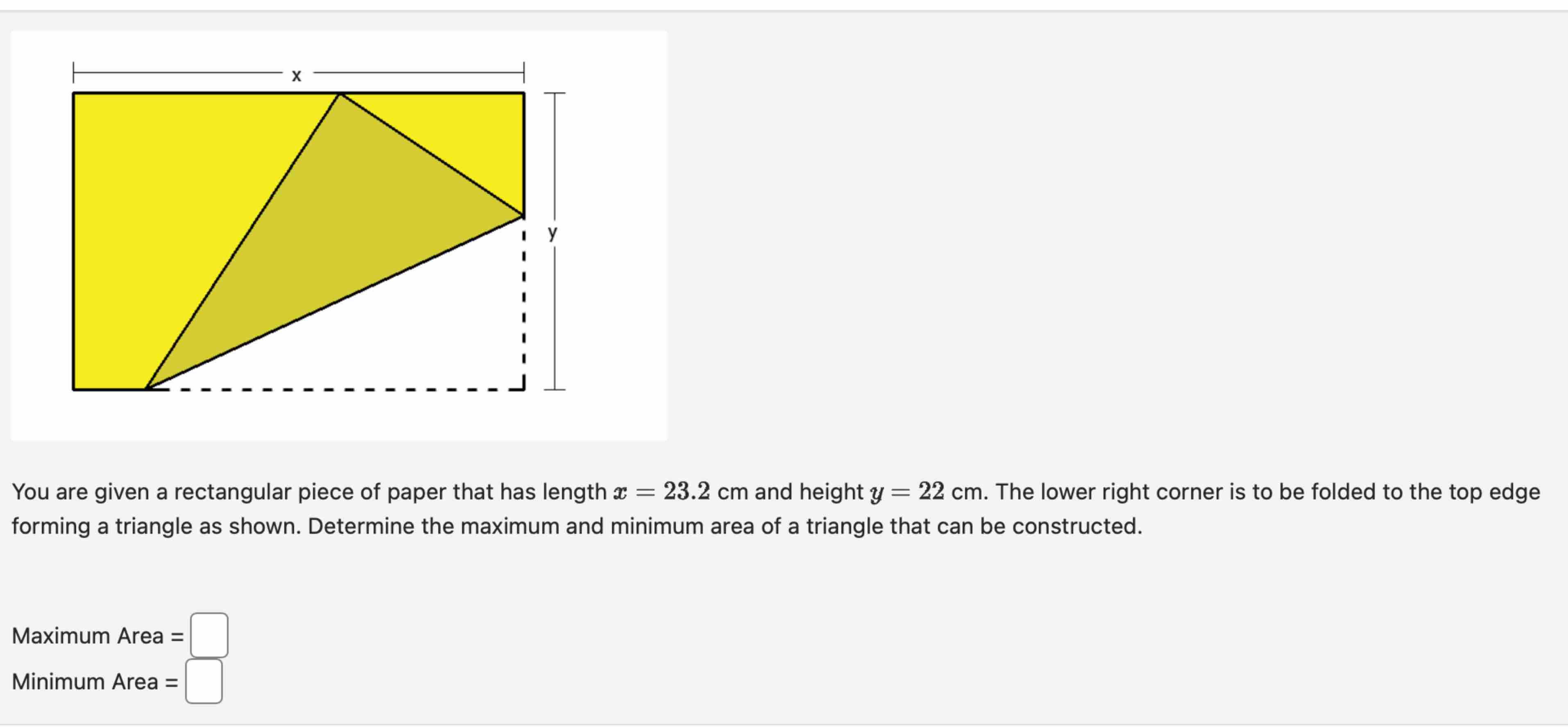 Solved You are given a rectangular piece of paper that has | Chegg.com