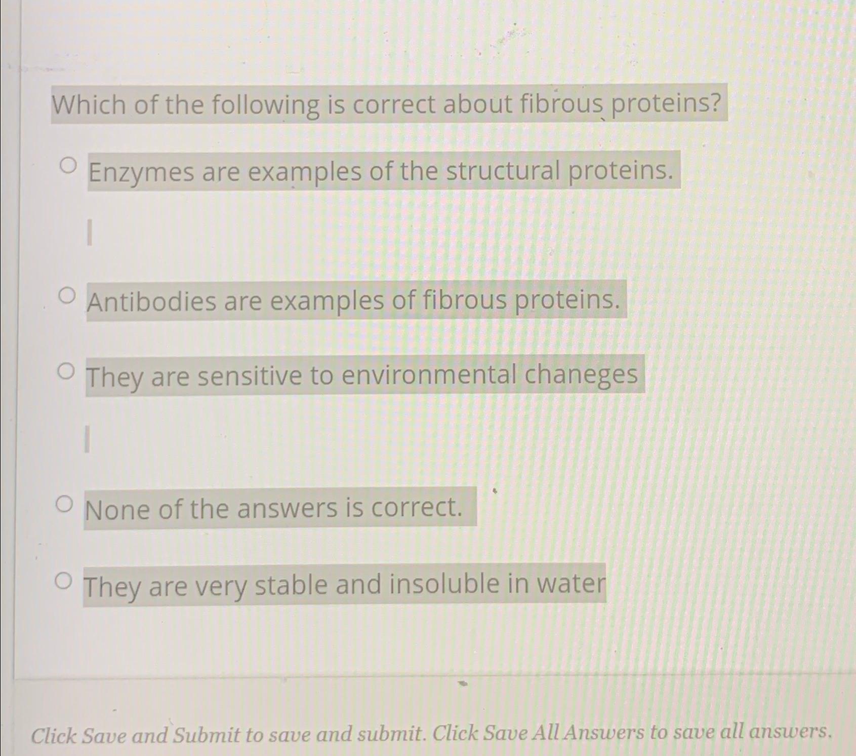 Solved Which of the following is correct about fibrous | Chegg.com