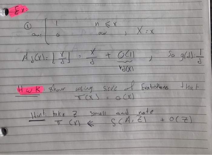 Solved Problem 3. (10 points) Using the sieve of | Chegg.com