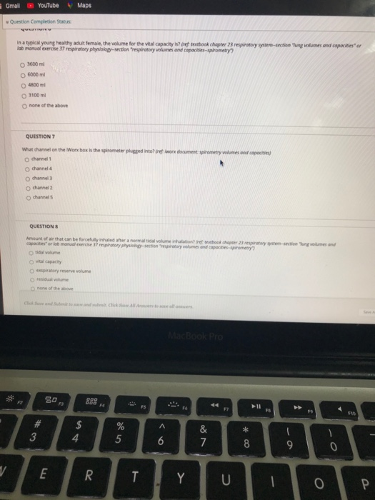 Solved Gmail @YouTube Maps Question Completion Status V In a | Chegg.com
