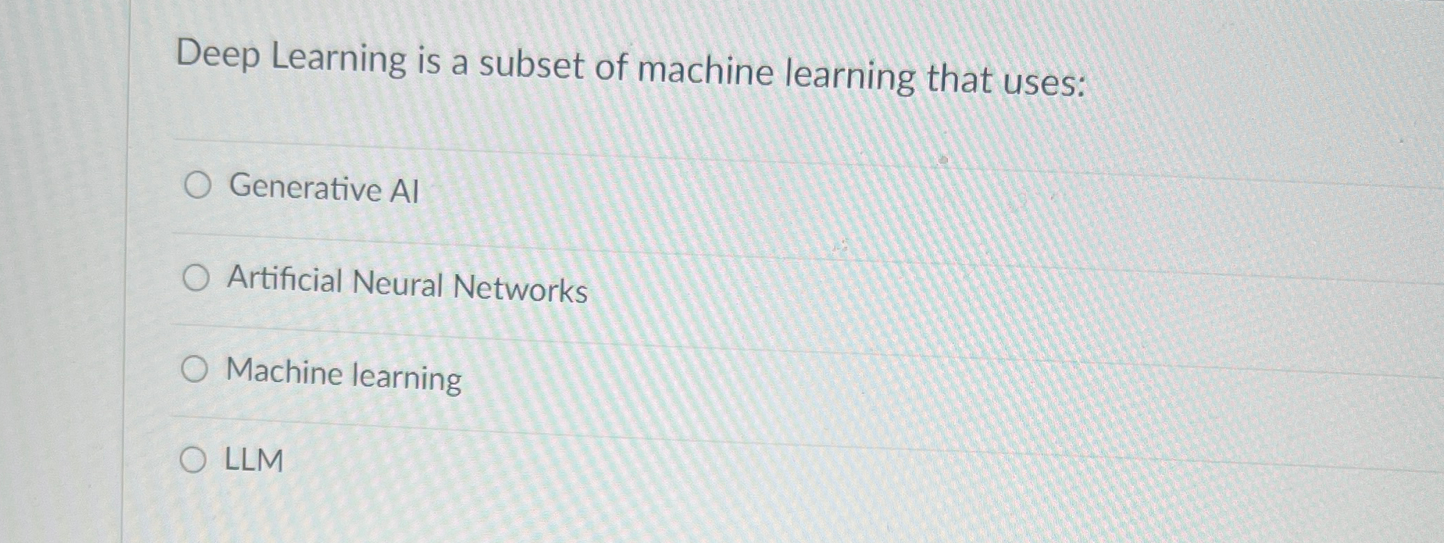 Solved Deep Learning is a subset of machine learning that | Chegg.com