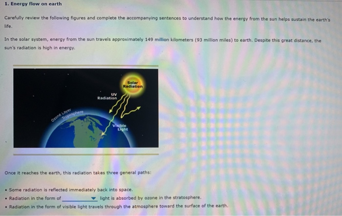 Solved Environmental Science The blanks have multiple choice | Chegg.com