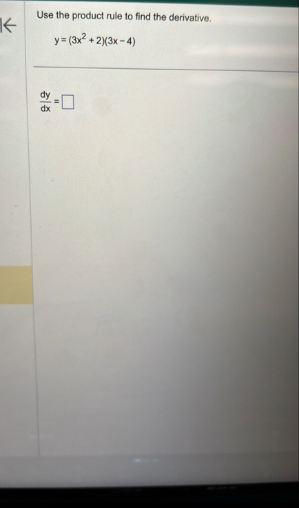 Solved Use the product rule to find the | Chegg.com