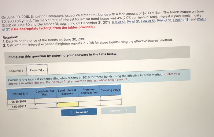 Solved Determine the combined present value as of December | Chegg.com