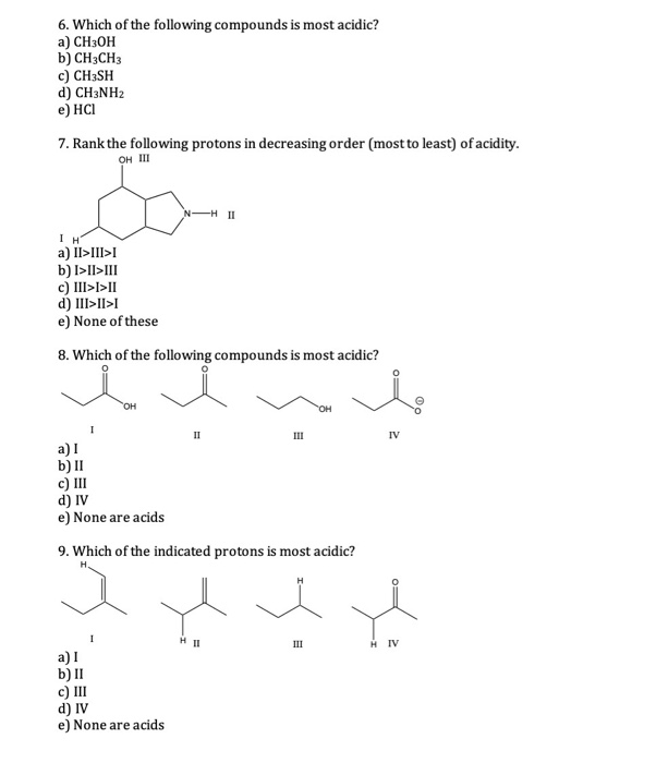 Solved 1. For the following reaction, which reactant | Chegg.com