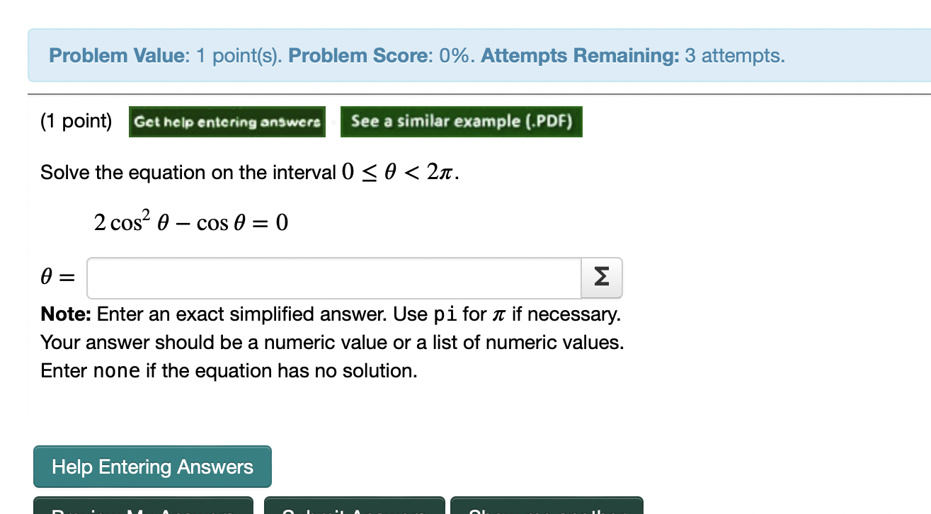 Solved Problem Value 1 ﻿points ﻿problem Score 0 5620