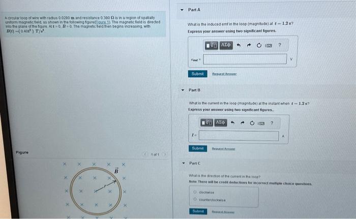 Solved unilom magnatc tes as shown in the following | Chegg.com