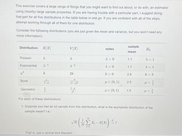 Solved This exercise covers a large range of things that you | Chegg.com