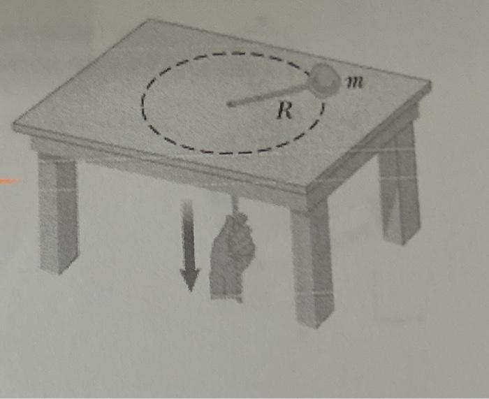 Solved A string under a tension under 50 N is used to whirl | Chegg.com