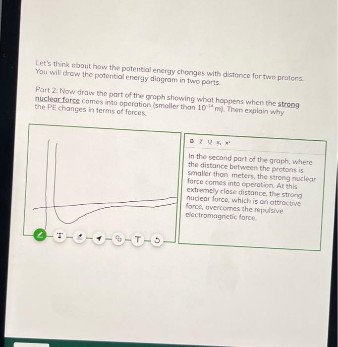 Solved Let's think about how the potential energy changes | Chegg.com