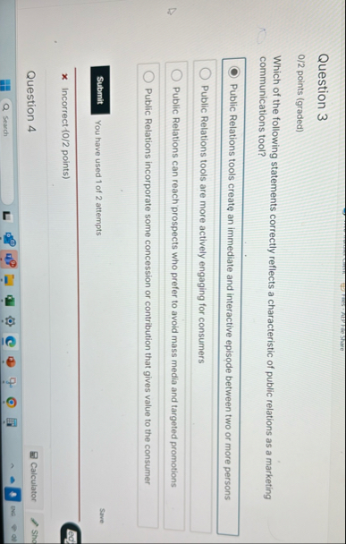 Solved Question 30/2 ﻿points (graded)Which of the following | Chegg.com