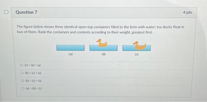 Solved Question 7 The figure below shows three identical | Chegg.com
