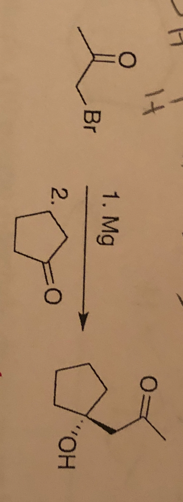 Solved The following reaction will not yield the drawn | Chegg.com