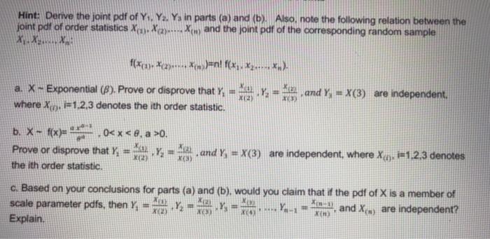 Solved Let X1, X2, X3 be a random sample from a | Chegg.com