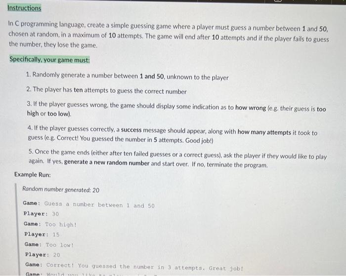 Solved please provide program in C language. in the case | Chegg.com