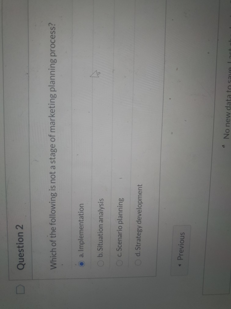 Solved Question 2 Which of the following is not a stage of | Chegg.com